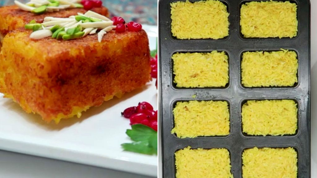 TahChin | Rice, Stuffed with Chicken recipe - PersianGood