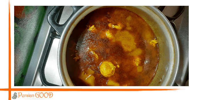 Eshkeneh | Persian Onion Soup recipe - PersianGood
