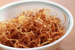 Piaz Dagh | Fried Onions recipe - PersianGood