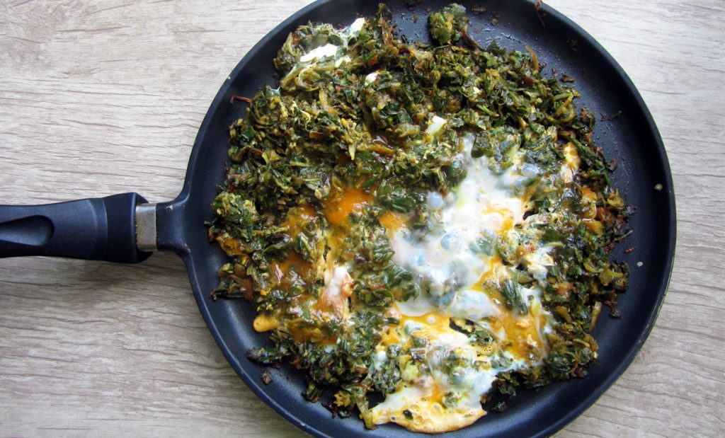 Nargesi | Persian Spinach Omelet recipe - PersianGood