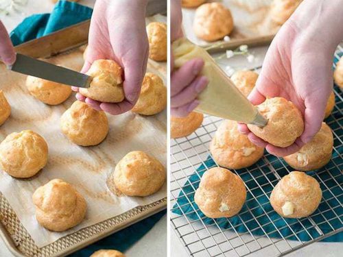 Iranian Nan Khamei | Persian Cream Puff Pastry recipe - PersianGood