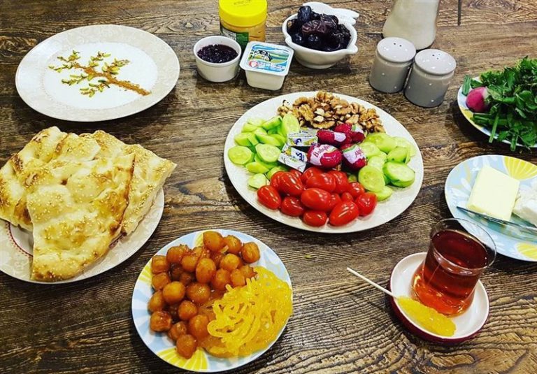 Bamieh | Persian Tulumba with Saffron and Rosewater recipe - PersianGood